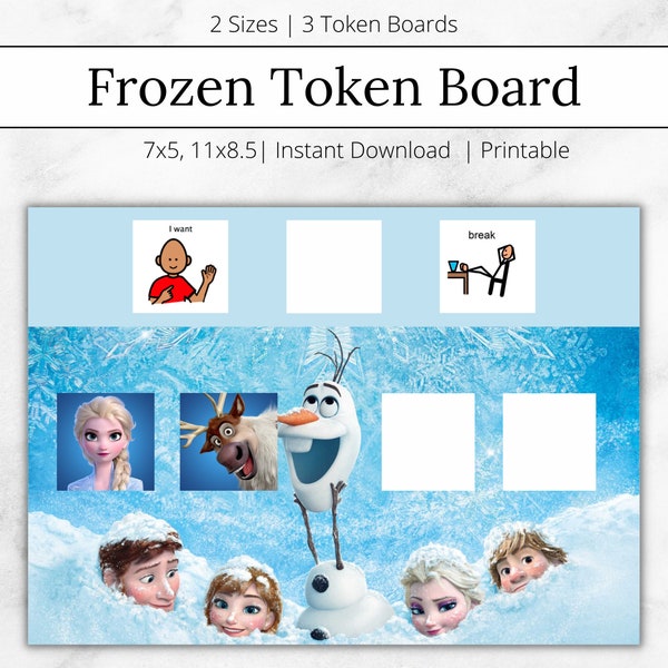 Frozen Behavior Chart - Etsy