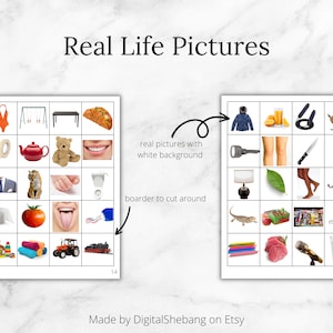 VB-MAPP 300 Common Nouns, ABA Materials & Flashcards, Noun Flashcards ...
