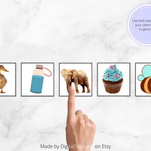 VBMAPP 300 Common Nouns Bundle 300 Common Noun Kit VB MAPP Stimuli Set ...