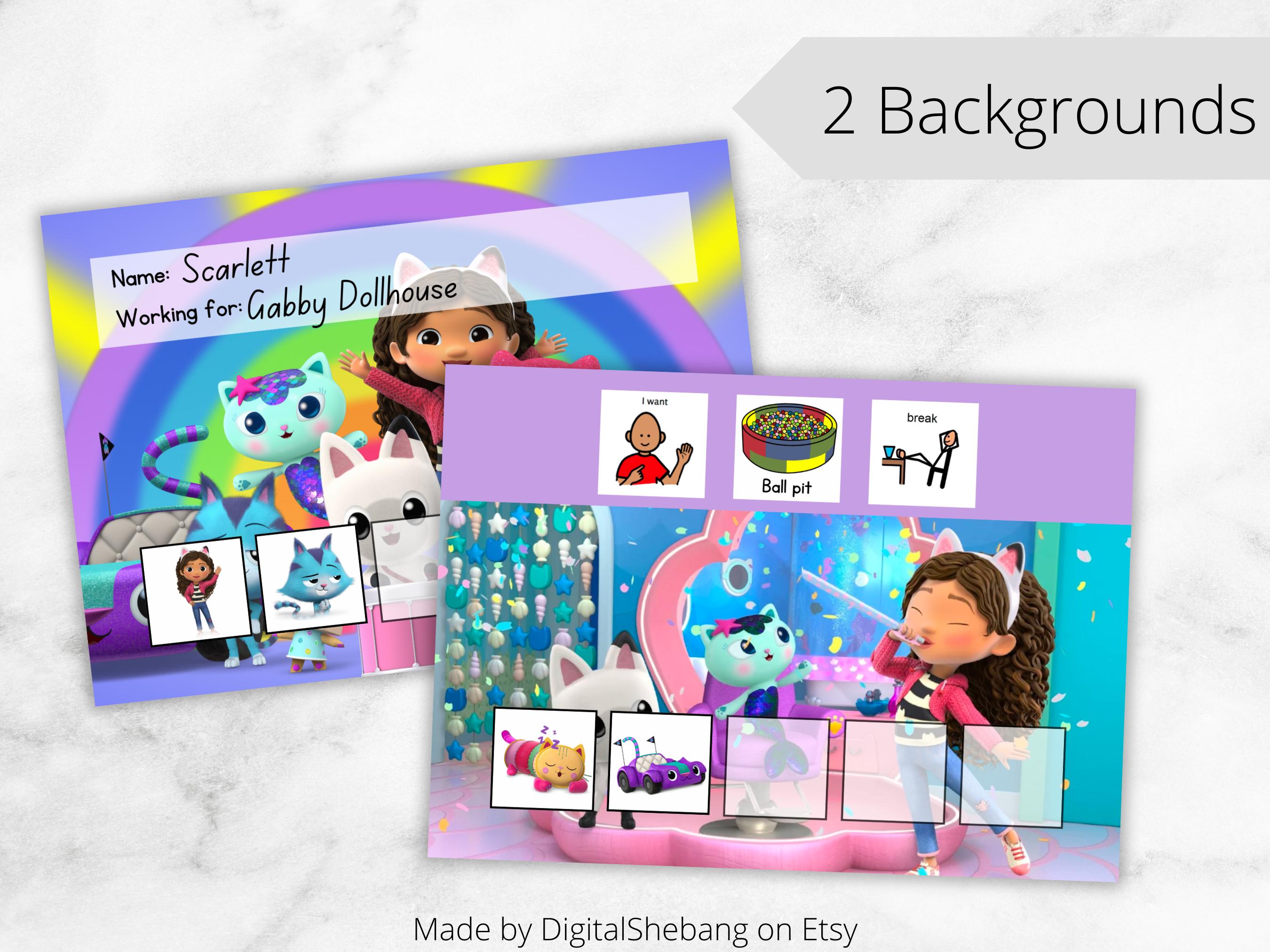 Gabby's Dollhouse Token Board, Gabby's Dollhouse Token Economy, Reward ...