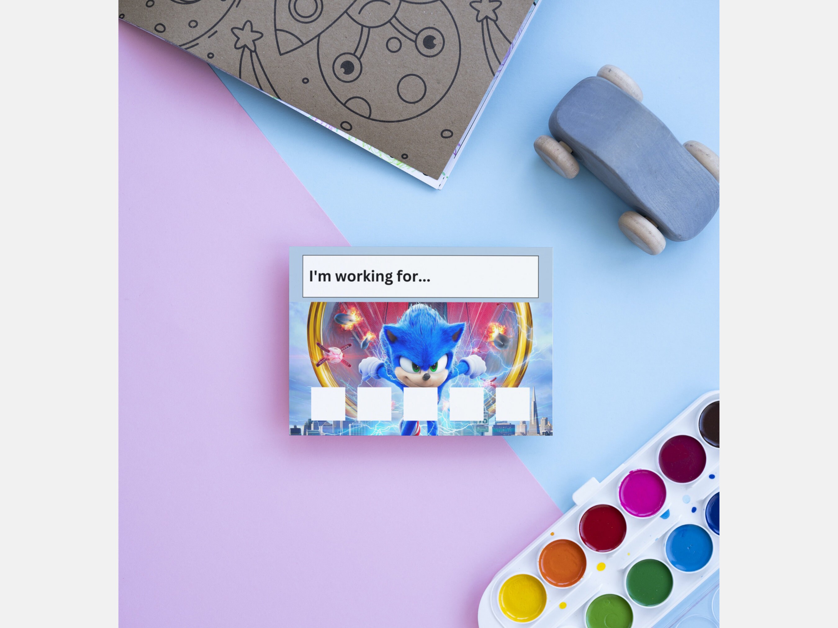 Sonic the Hedgehog Token Board, Sonic Behavior Chart, ABA Resources ...