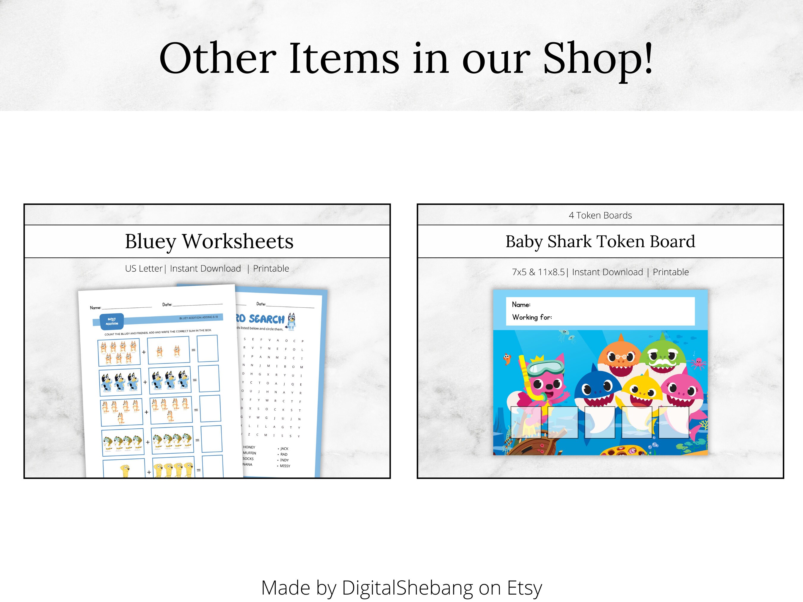 Bluey Token Board, ABA Materials & Resources, Reward Chart, Printable ...