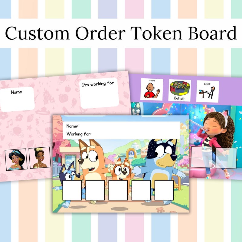 Token Boards - Etsy