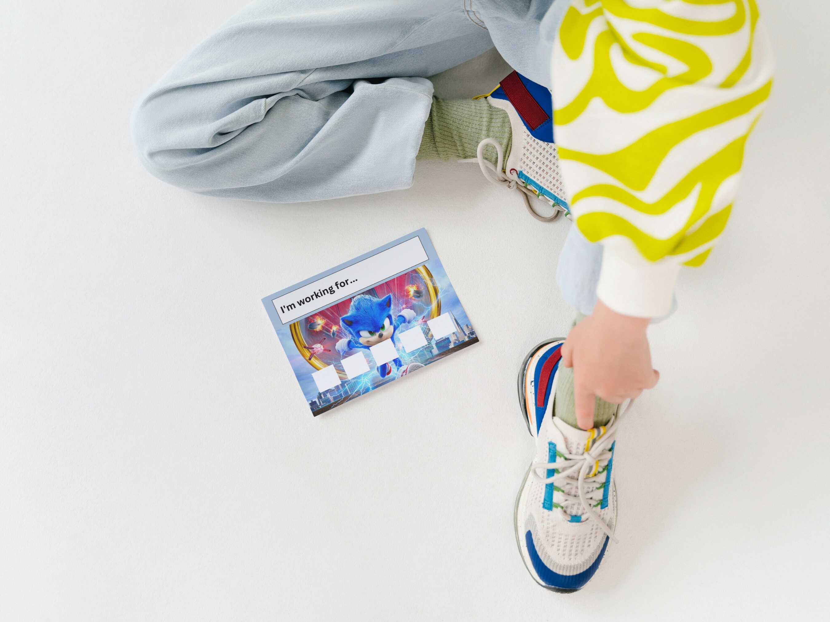 Sonic the Hedgehog Token Board, Sonic Behavior Chart, ABA Resources ...