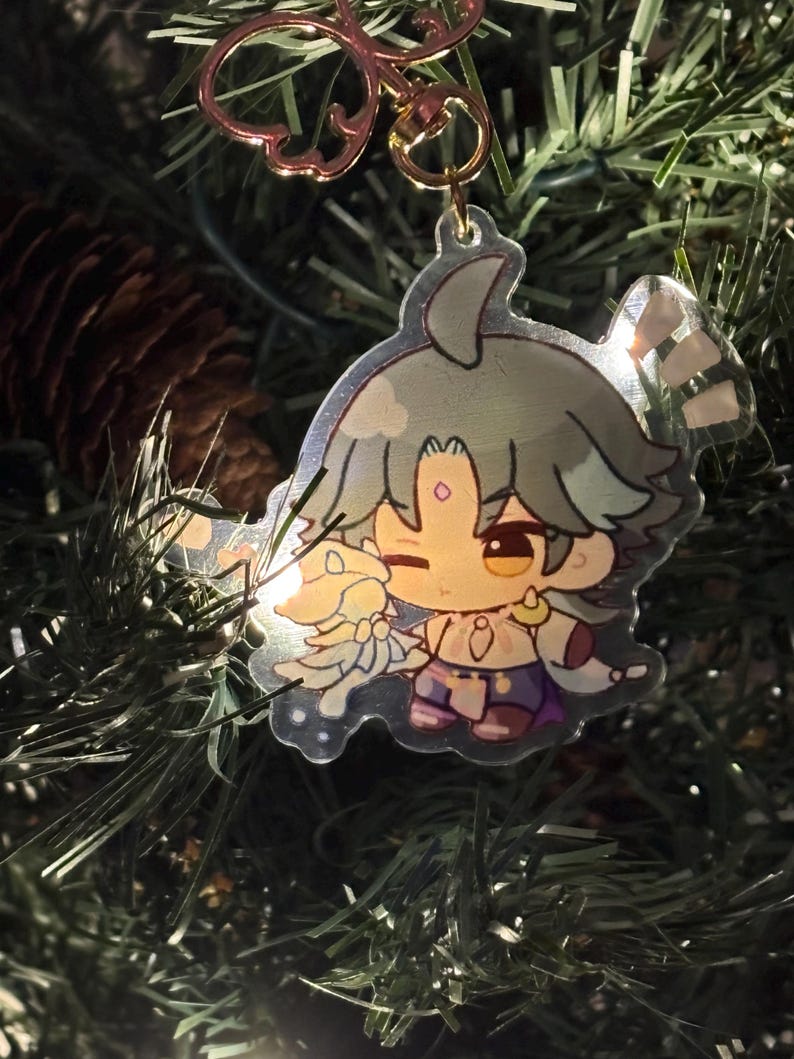 XIAO Keychain GENSHIN IMPACT - Etsy