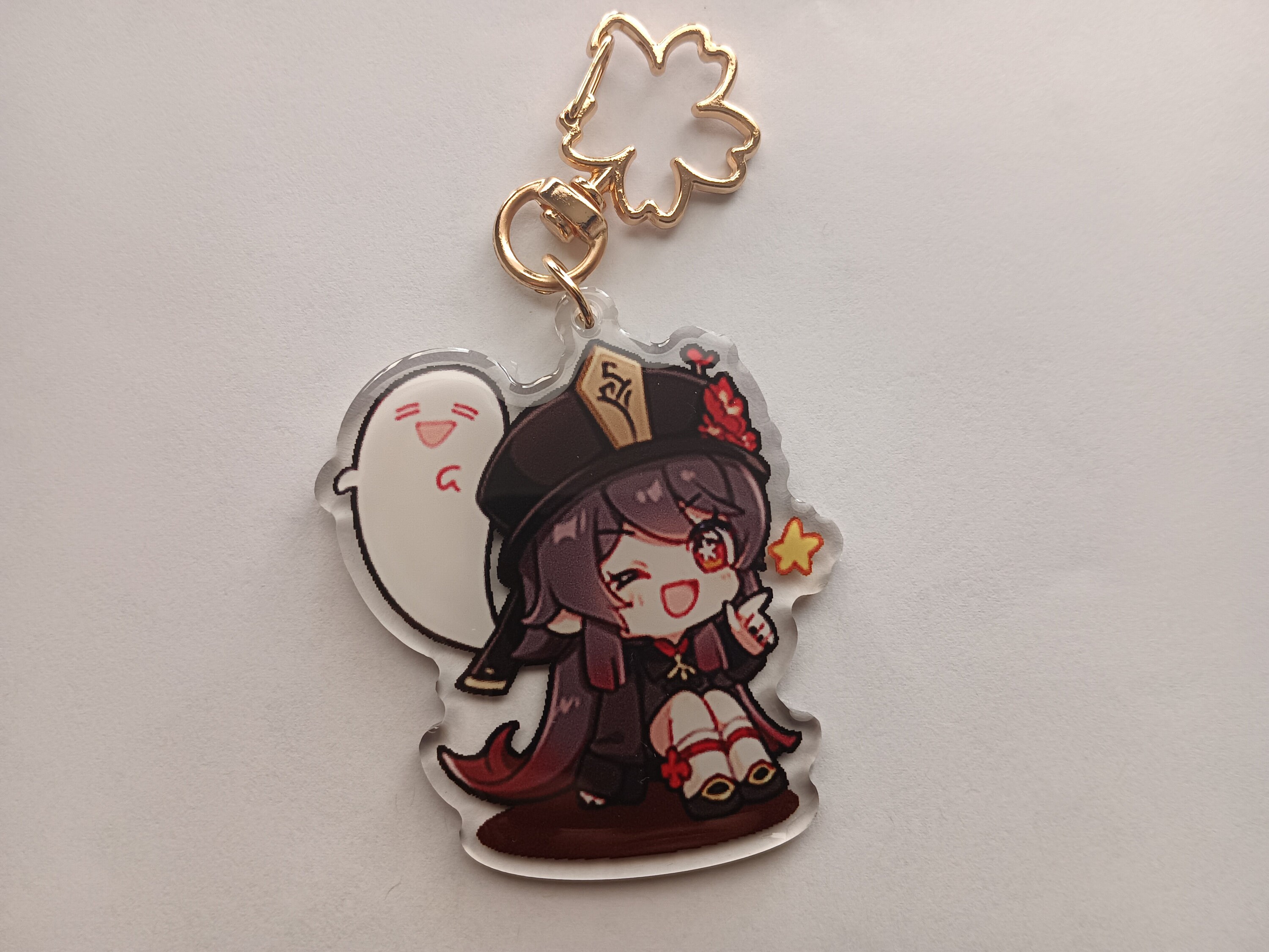 Hu Tao Keychain - Etsy
