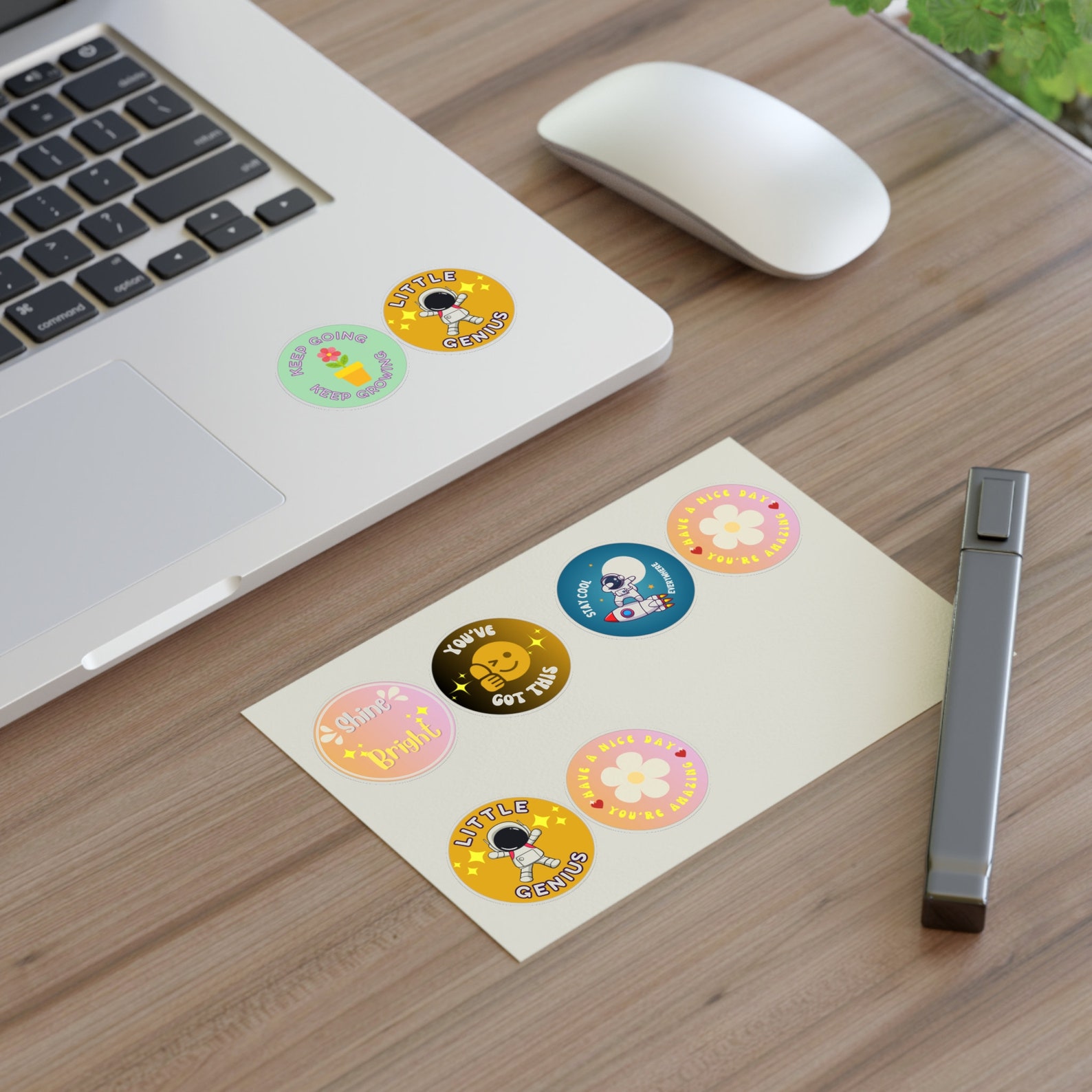 Kids Cheerful Sticker Set, Cute, Fun & Vibrant, Die Cut Sticker Pack ...