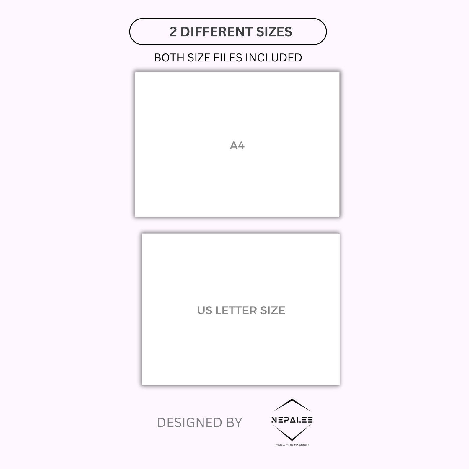 Printable Weekly Meal Planner Landscape, Minimalist Weekly Meal Planner ...