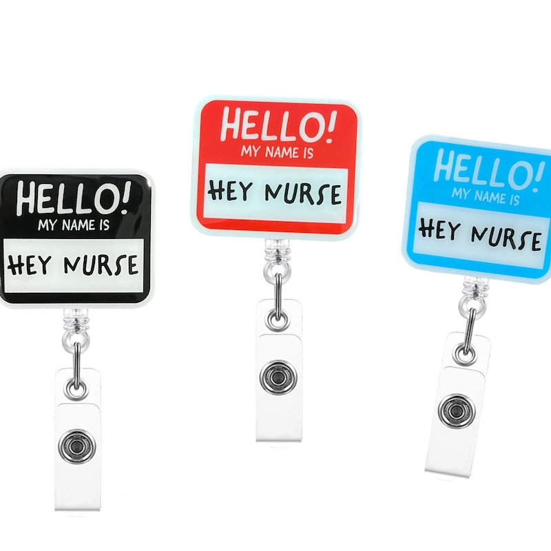 Name Badge Holder - Etsy