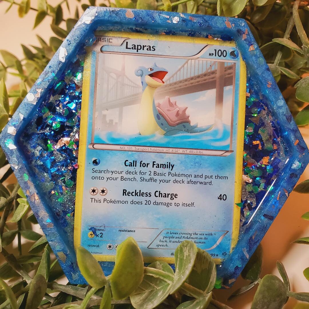 Custom Pokémon Epoxy Resin Coasters - Etsy