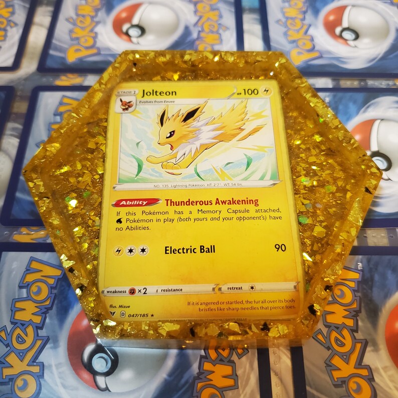 Custom Pokémon Epoxy Resin Coasters - Etsy