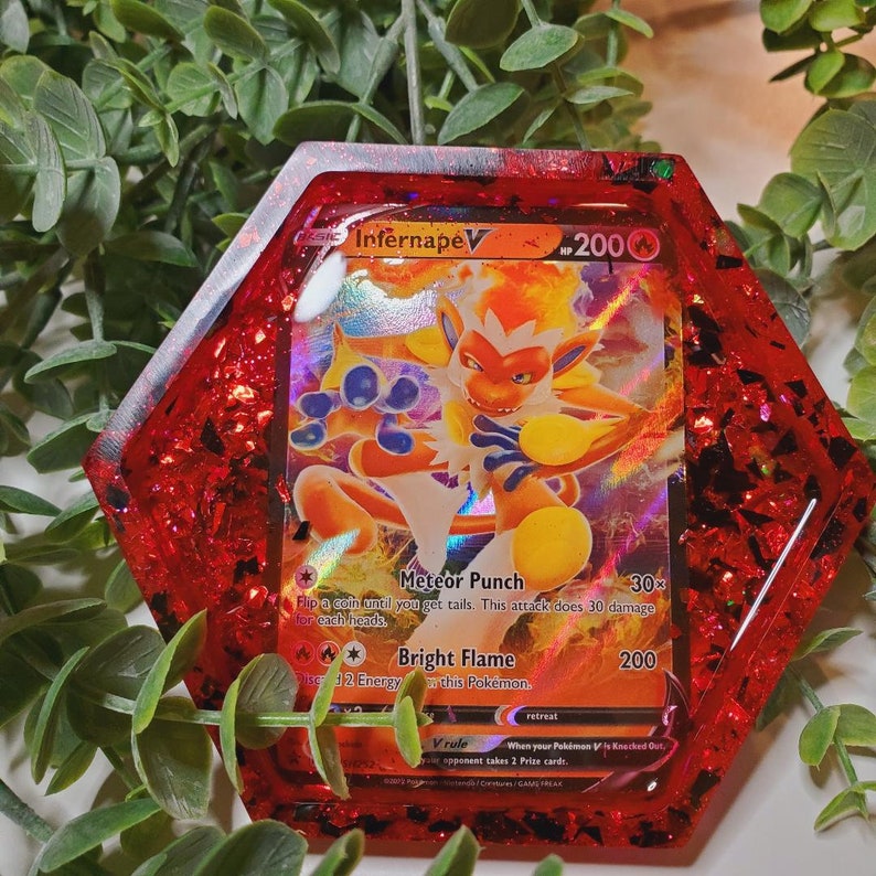 Custom Pokémon Epoxy Resin Coasters - Etsy