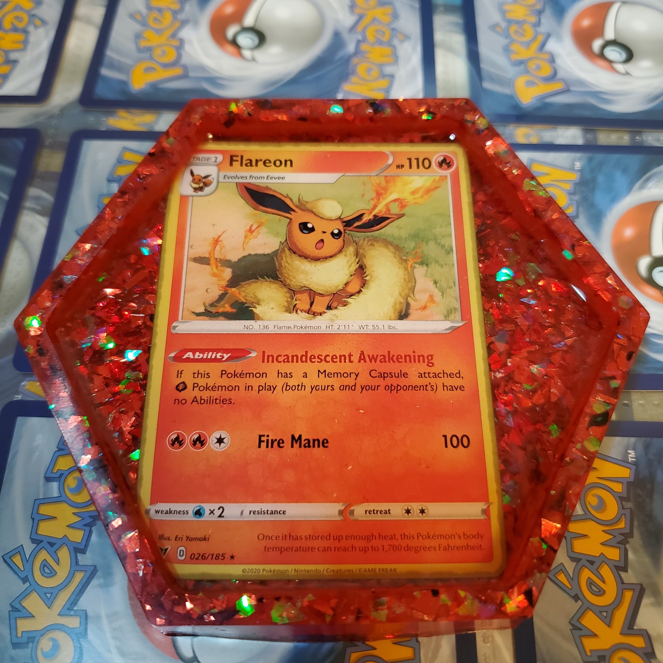 Custom Pokémon Epoxy Resin Coasters - Etsy