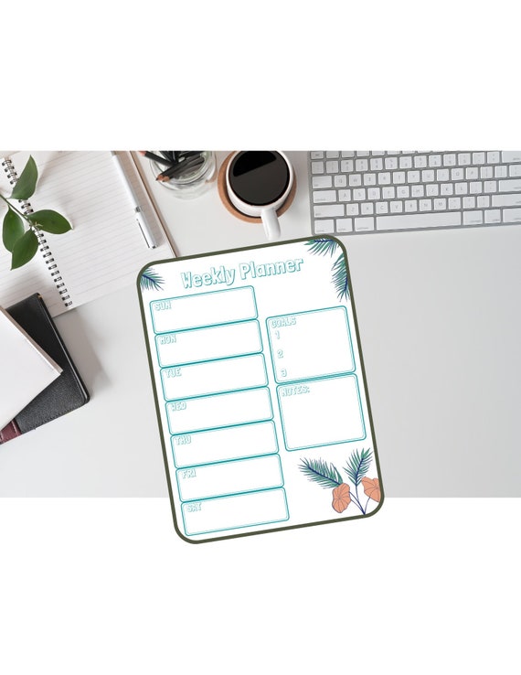 Minimalist Weekly Planner Instant Download Printable - Etsy