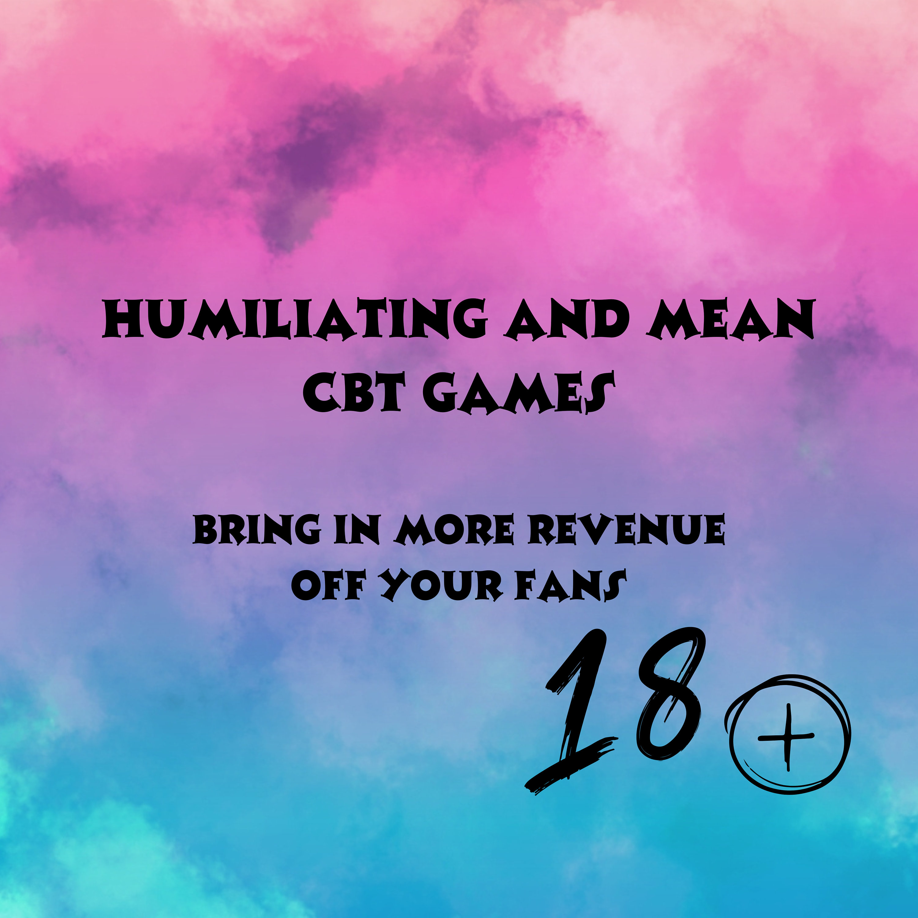 CBT Tasks for Slaves. Onlyfans Task Games. Humiliating Games. CBT Pain ...