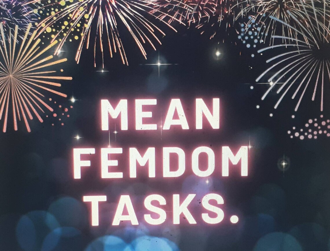 Femdom Onlyfans Mean Femdom Tasks. Humiliating Femdom Ideas. Onlyfans Femdom. Suitable for All ...