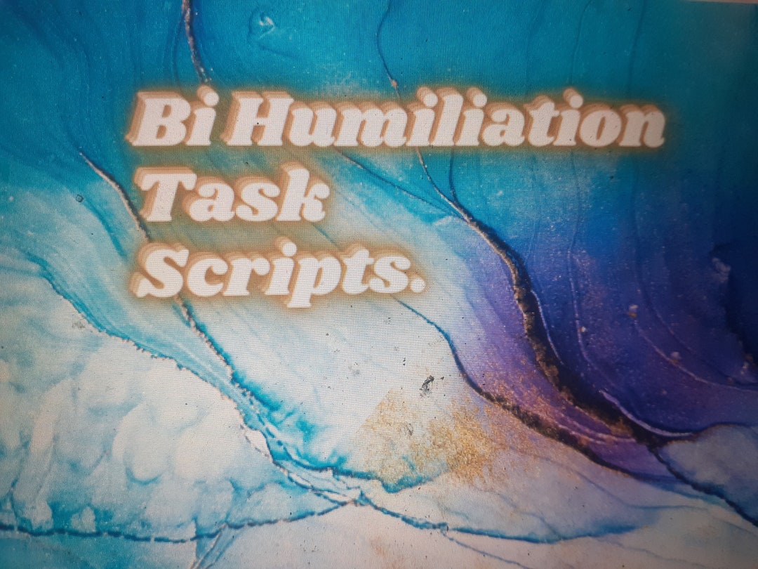 Adult Content Bi-humiliation Scripts. Onlyfans Bi-humiliation Scripts ...