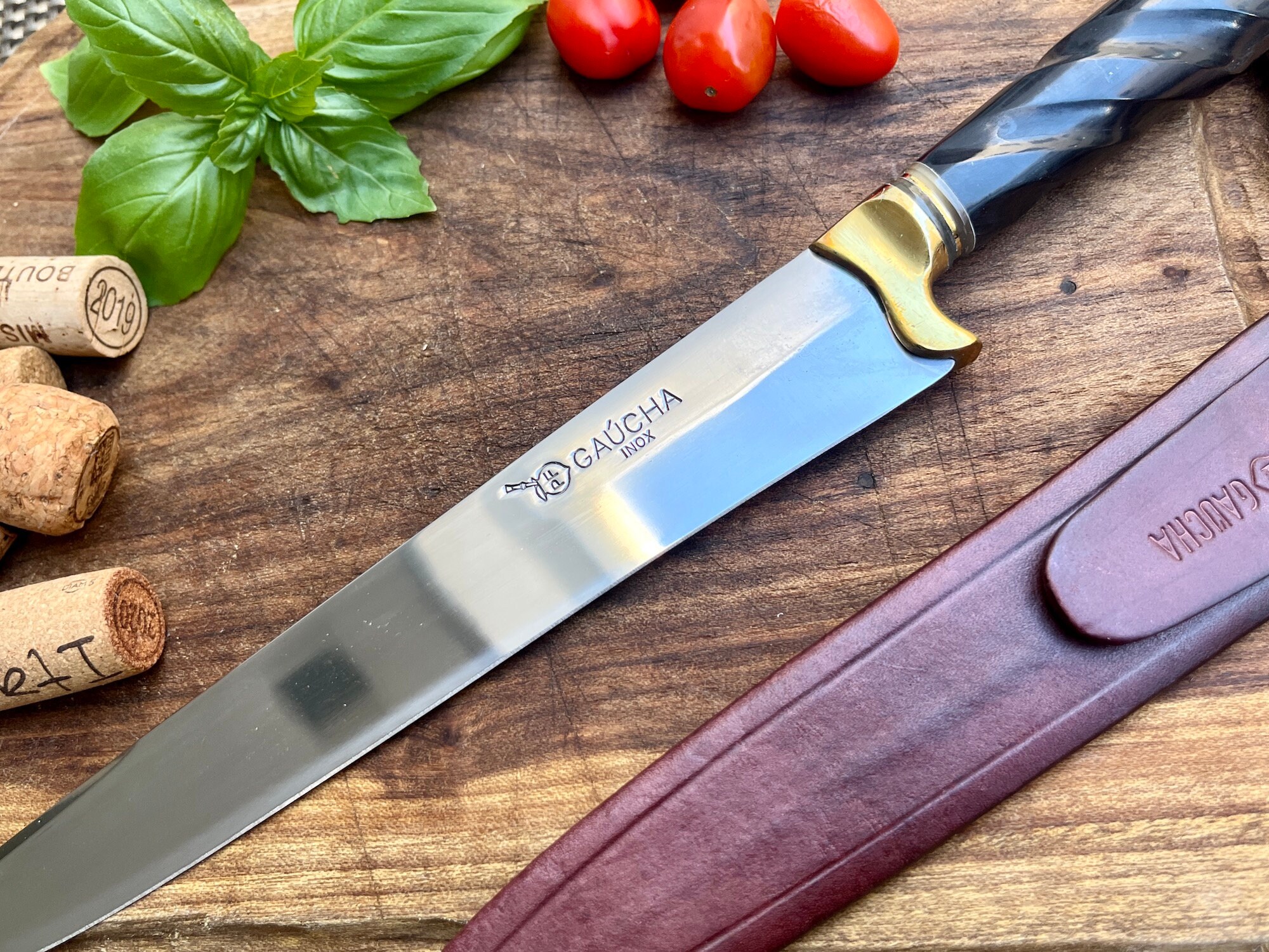 Turning Horn 10 Solingem Style Stainless Steel Handmade Knife - Etsy