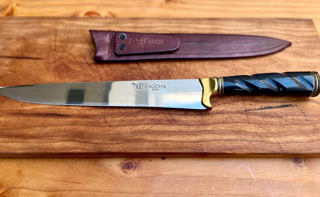 Turning Horn 10 Solingem Style Stainless Steel Handmade Knife - Etsy