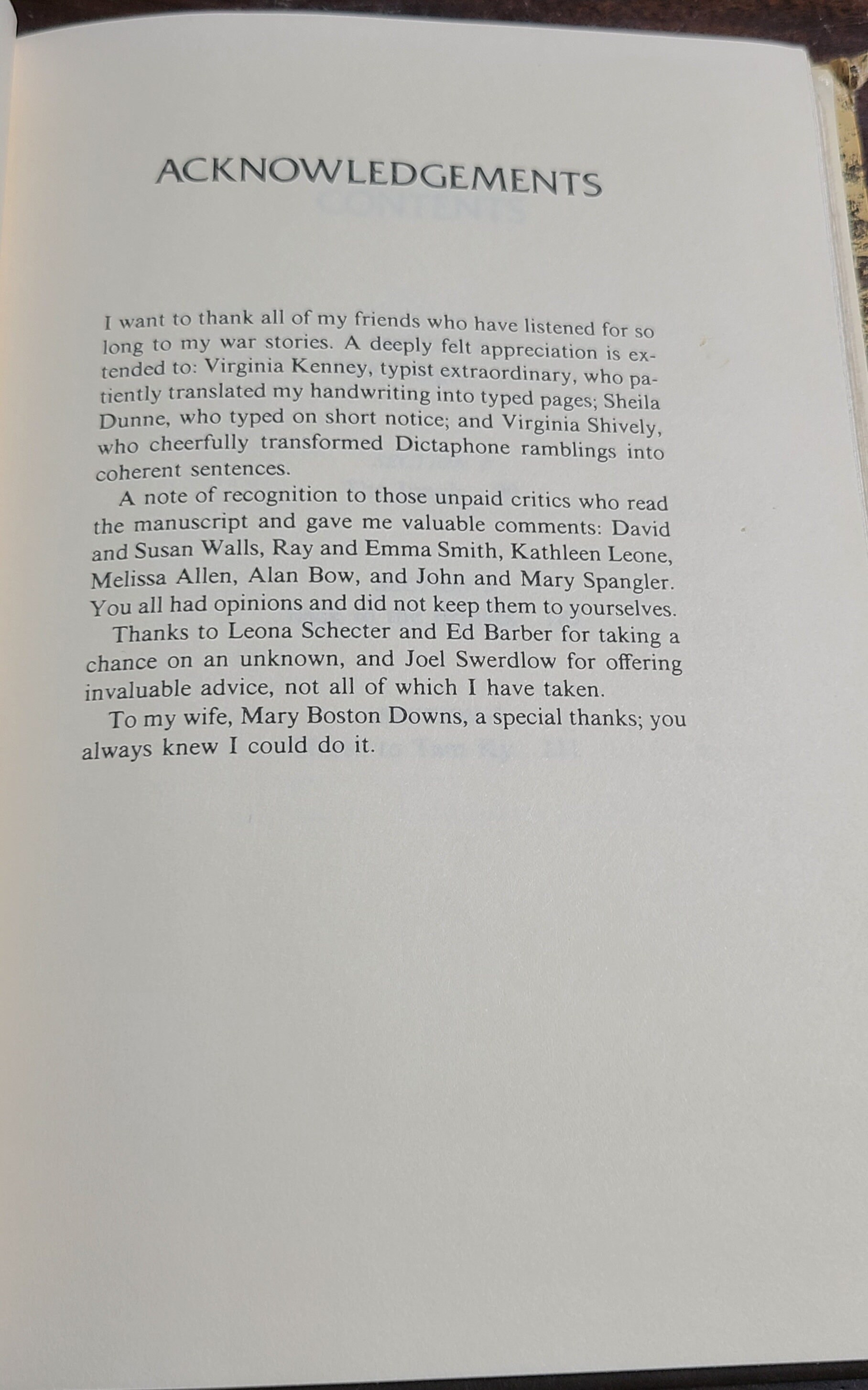 The Killing Zone My Life in the Vietnam War by Frederick Downs 1978 ...