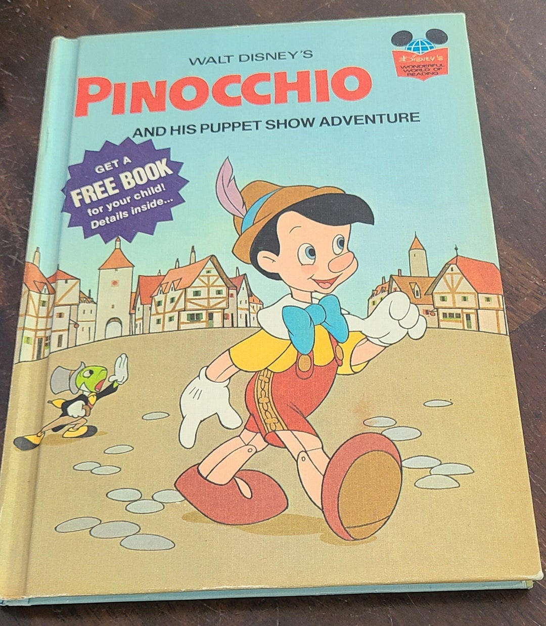 Walt Disney's Pinocchio and His Puppet Show Adventure Book - Etsy Australia