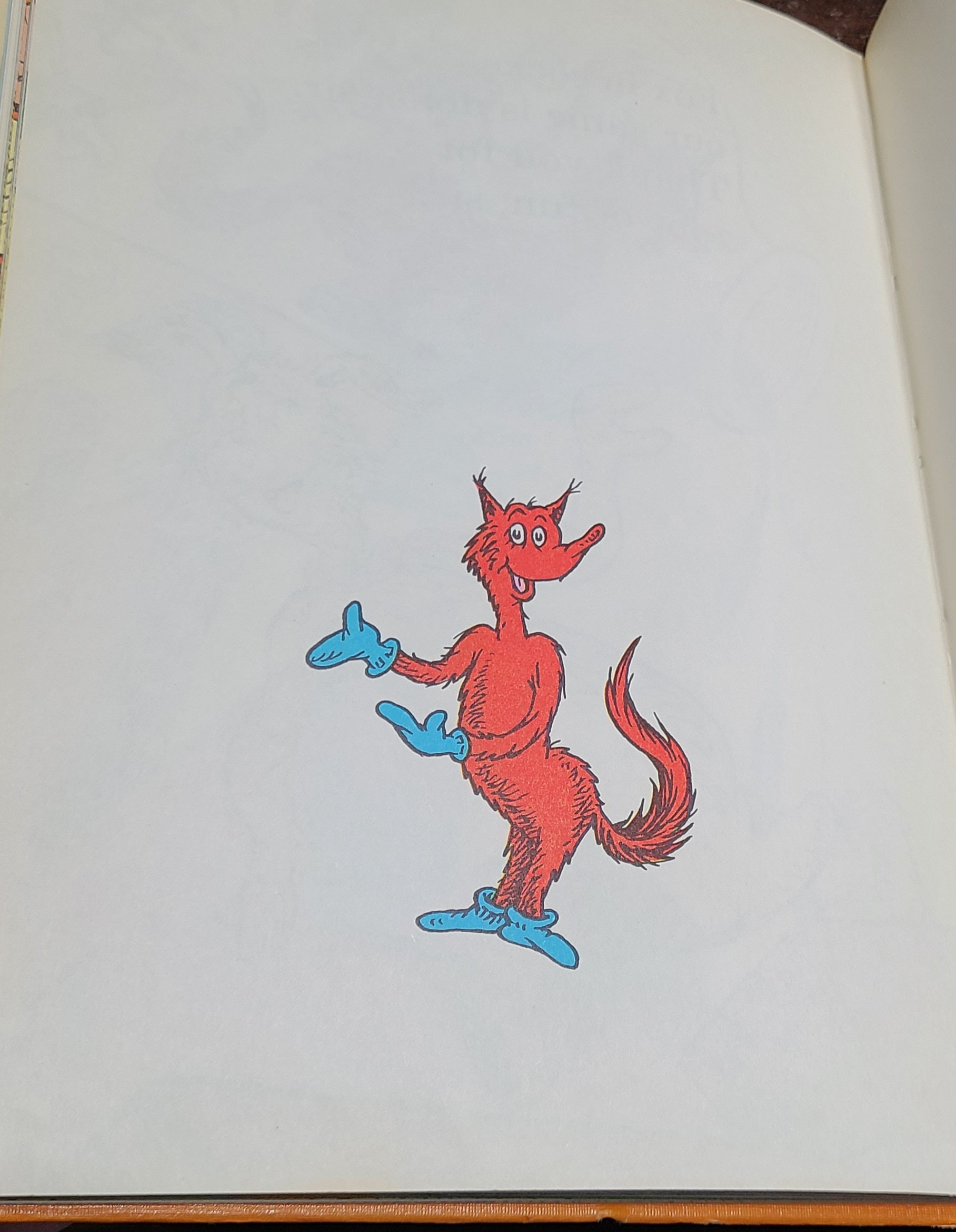 Fox in Socks by Dr. Seuss 1965 - Etsy