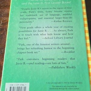 Junie B., First Grader Cheater Pants by Barbara Park 2003 - Etsy