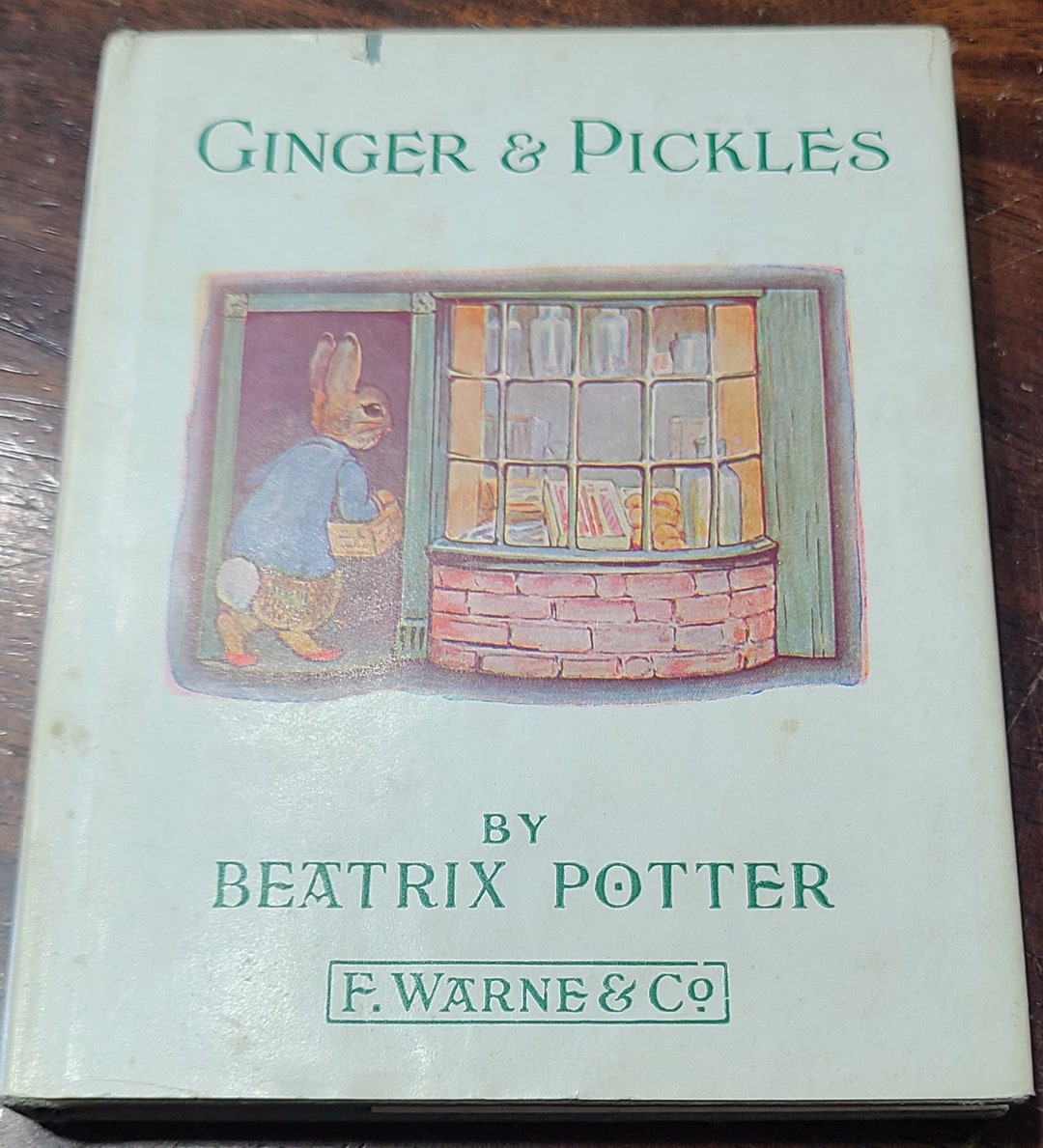 4 Book Set Beatrix Potter- Ginger and Pickles, the Tailor of Gloucester ...