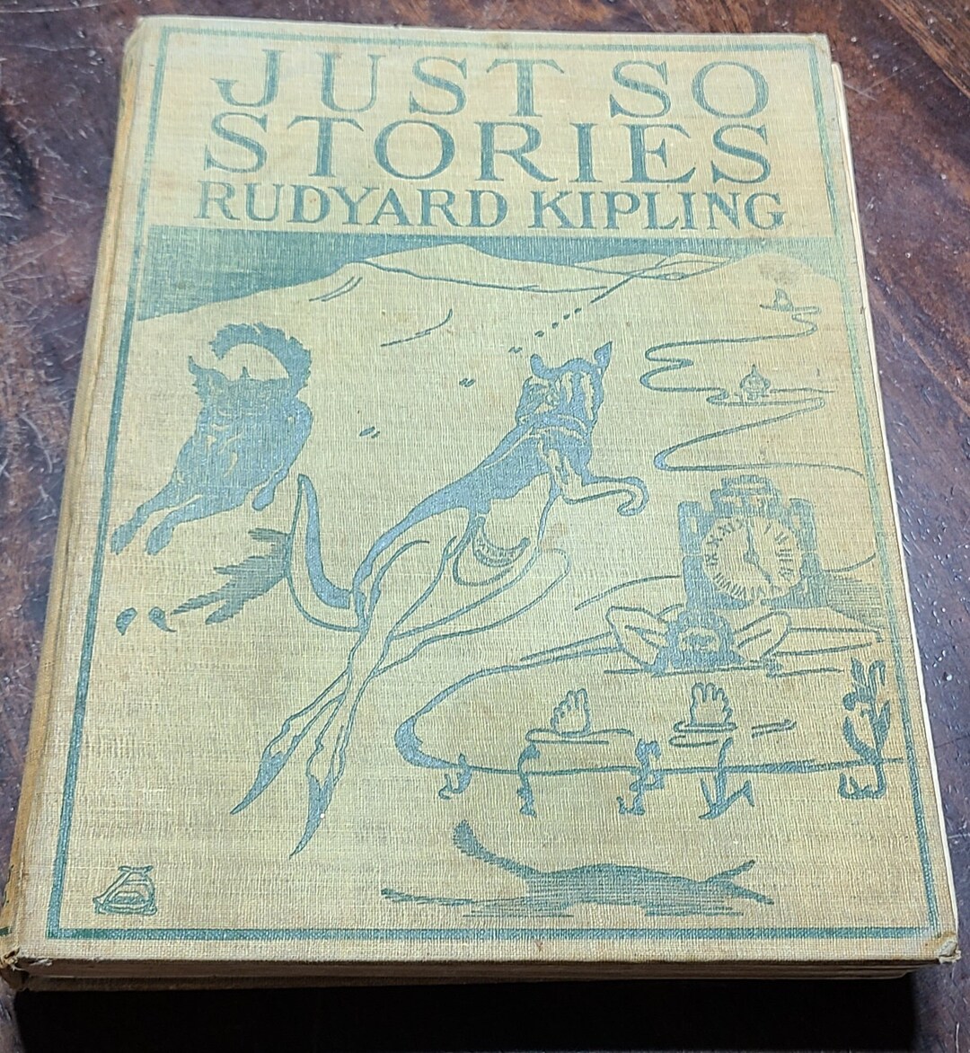 Just so Stories by Rudyard Kipling 1902 1st Edition 2nd Impression - Etsy