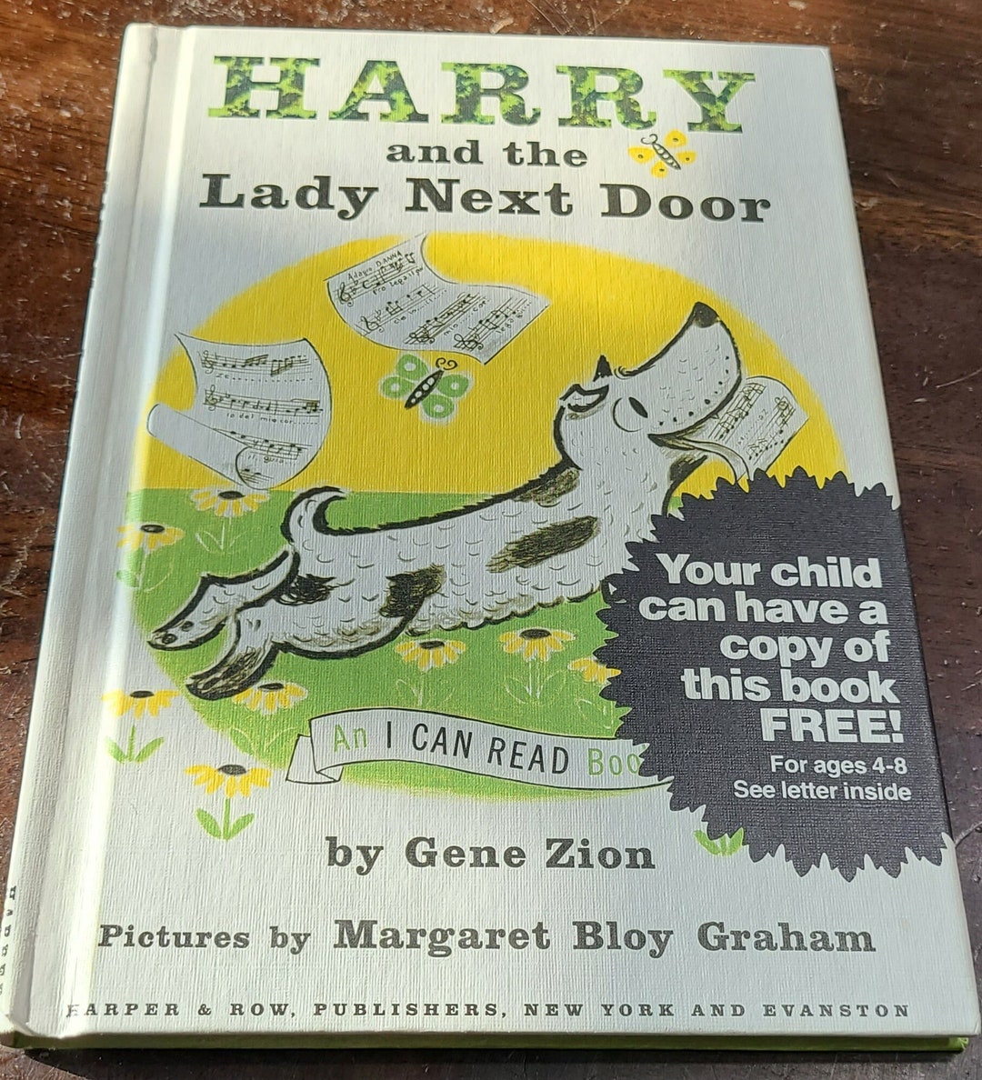 Harry and the Lady Next Door by Gene Zion 1960 - Etsy