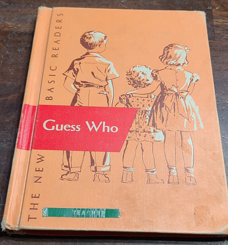 The New Basic Readers Guess Who 1951 - Etsy