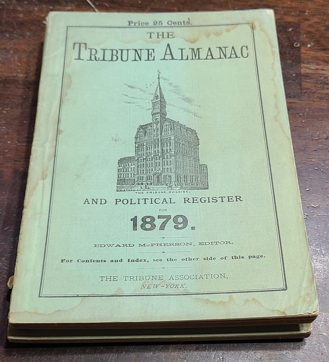The Tribune Almanac and Political Register 3 Books 1881 - Etsy UK