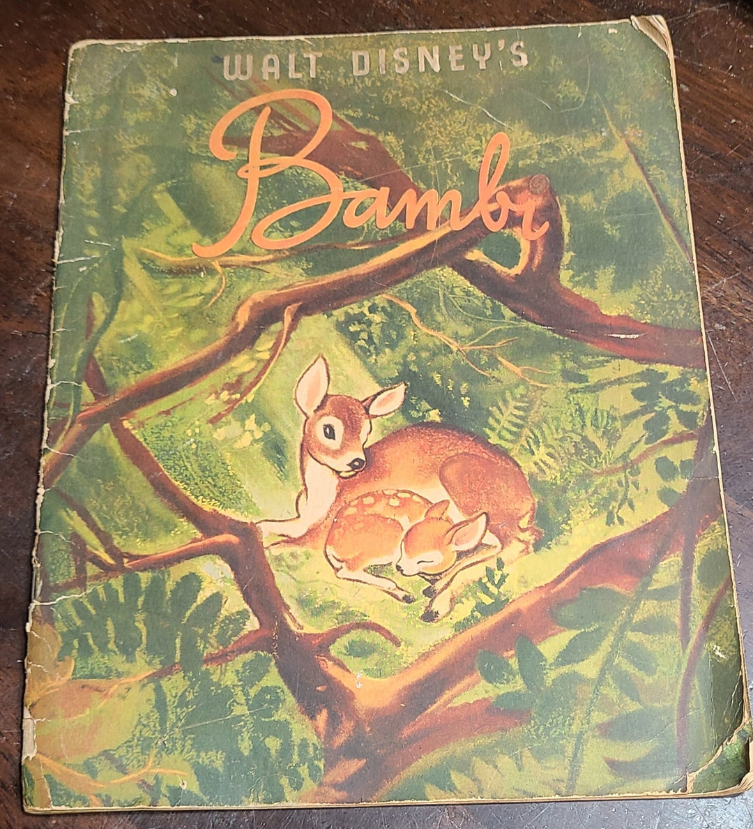Walt Disney's Bambi, Walt Disney Productions 1941 - Etsy