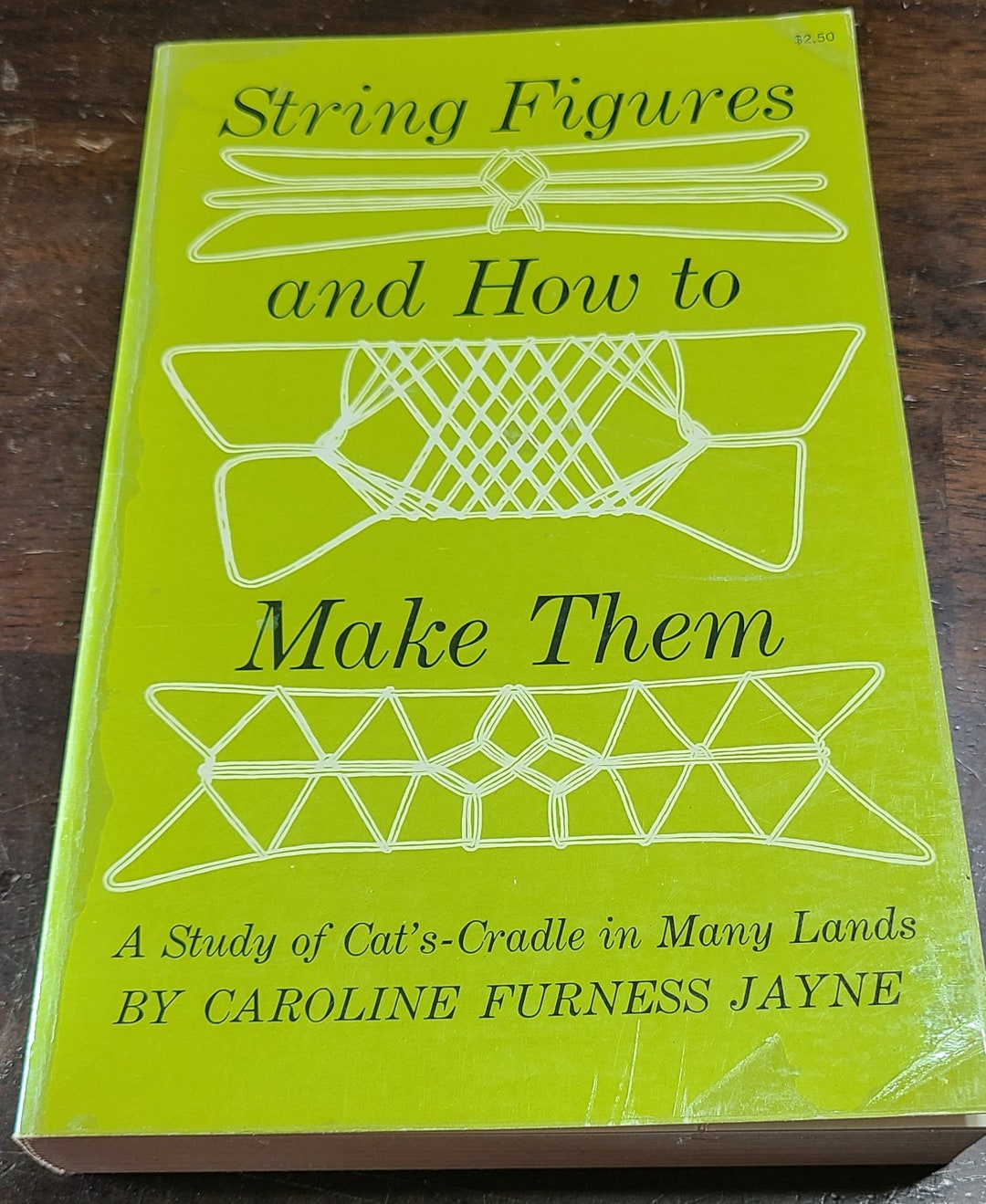 String Figures and How to Make Them by Caroline Furness Jayne 1962 - Etsy