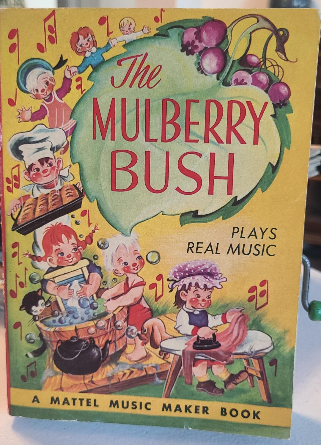 The Mulberry Bush A Mattel Music Maker Book 1951, Published by Mattel ...
