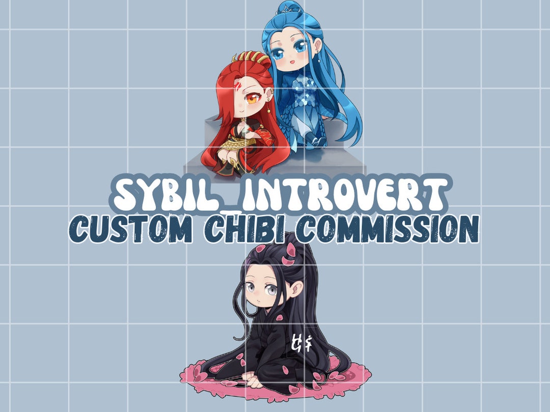 Custom / Personalized Chibi Art | Chibi Character, Oc, Anime, Chibi ...