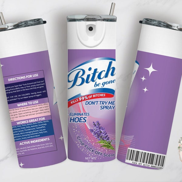 Bitch Be Gone Lysol - Etsy