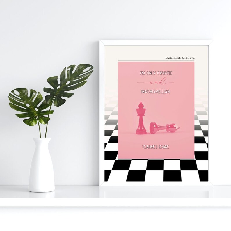 Mastermind Chess | Taylor Swift Midnights Album Art | Lyrical Digital ...