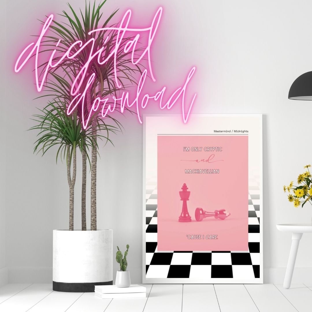 Mastermind Chess | Taylor Swift Midnights Album Art | Lyrical Digital ...