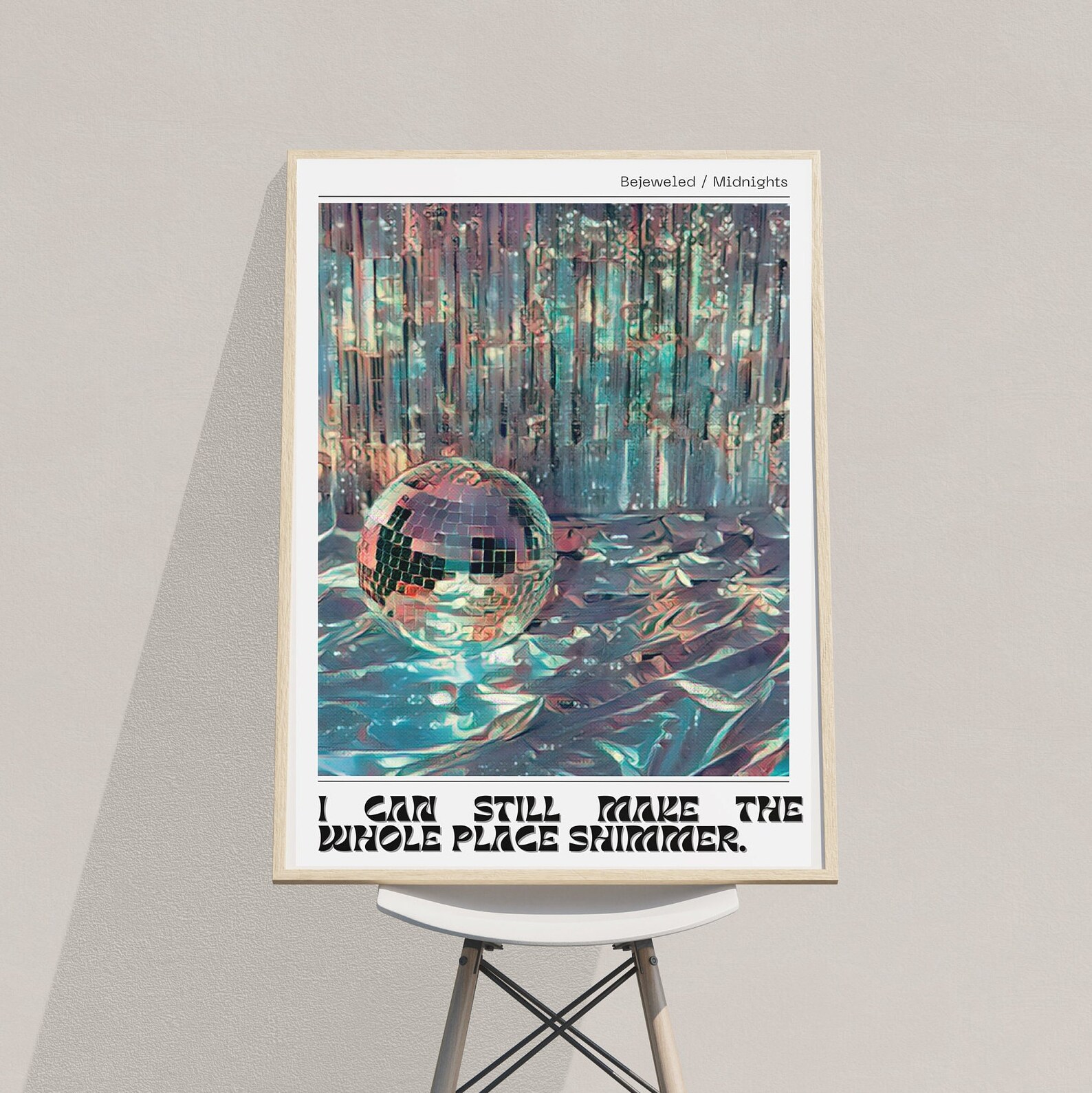 Bejeweled Disco Ball Taylor Swift Midnights Album Art Lyrical Digital ...