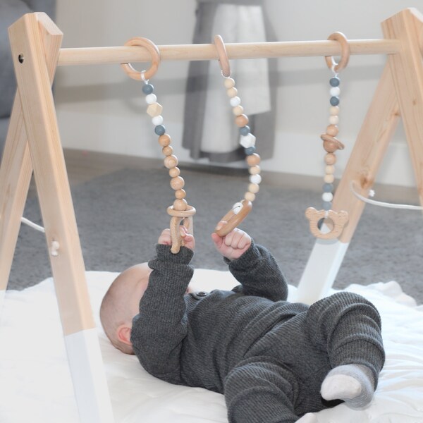 Wooden Baby Gym - Etsy