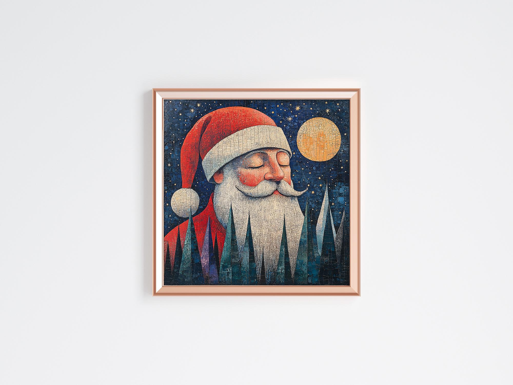 Santa - Digital Art ** Digital | Printable ** - Etsy