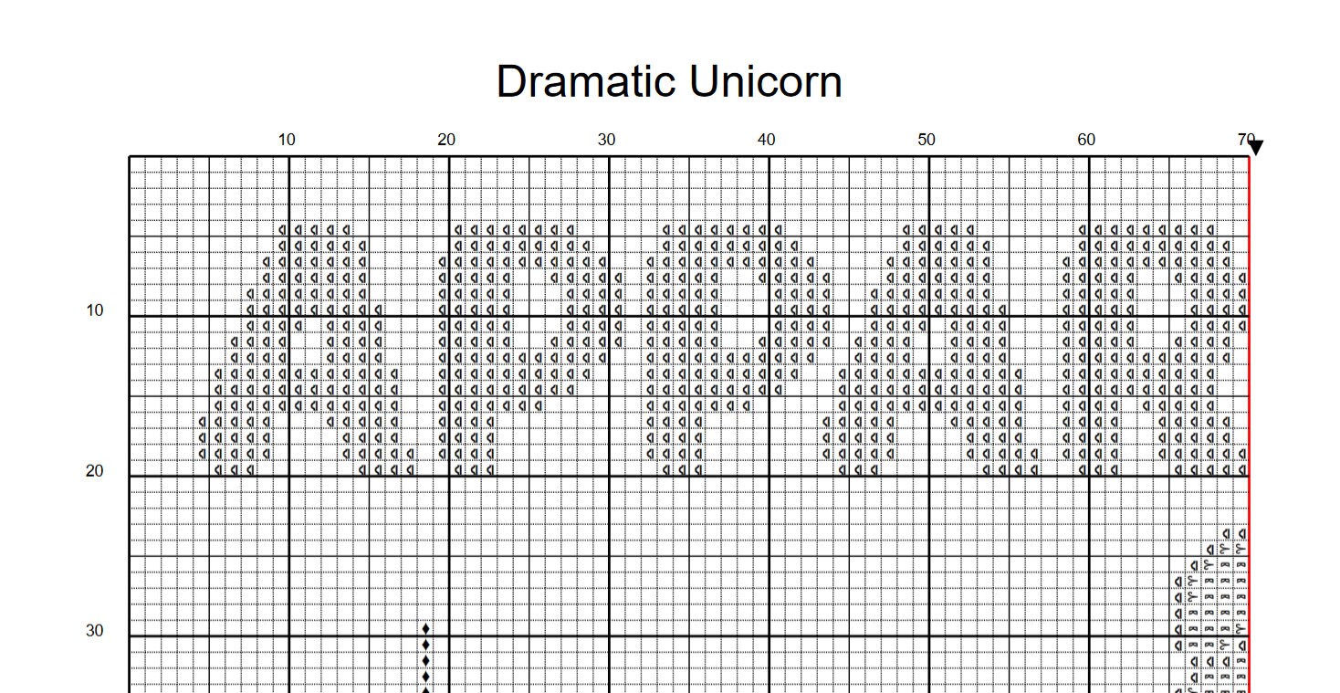 Dramatic Unicorn Cross Stitch Pattern - DIY Fantasy Decor | Pattern ...
