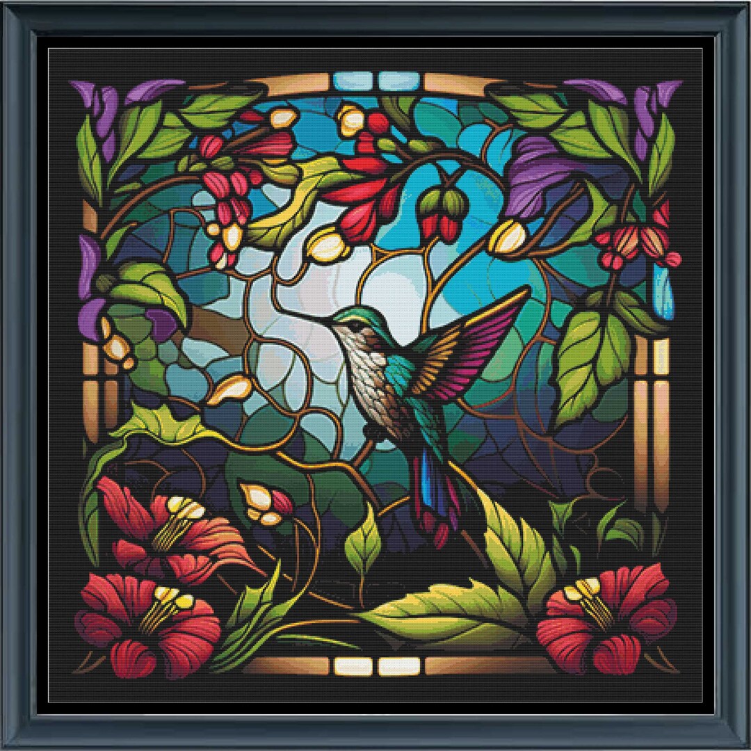 Bird Counted Cross Stitch Pattern ** Digital | Printable ** - Etsy