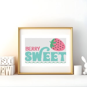 Berry Counted Cross Stitch Pattern **digital | Printable ** - Etsy