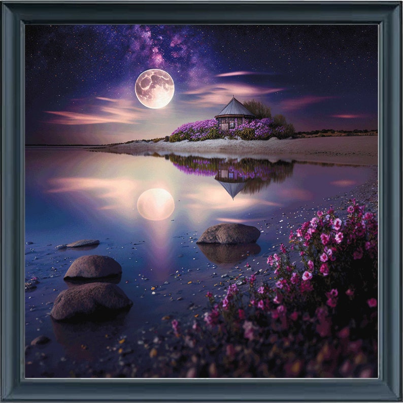 Heaven on Earth Cross Stitch Pattern | Full Coverage | X-large - Etsy