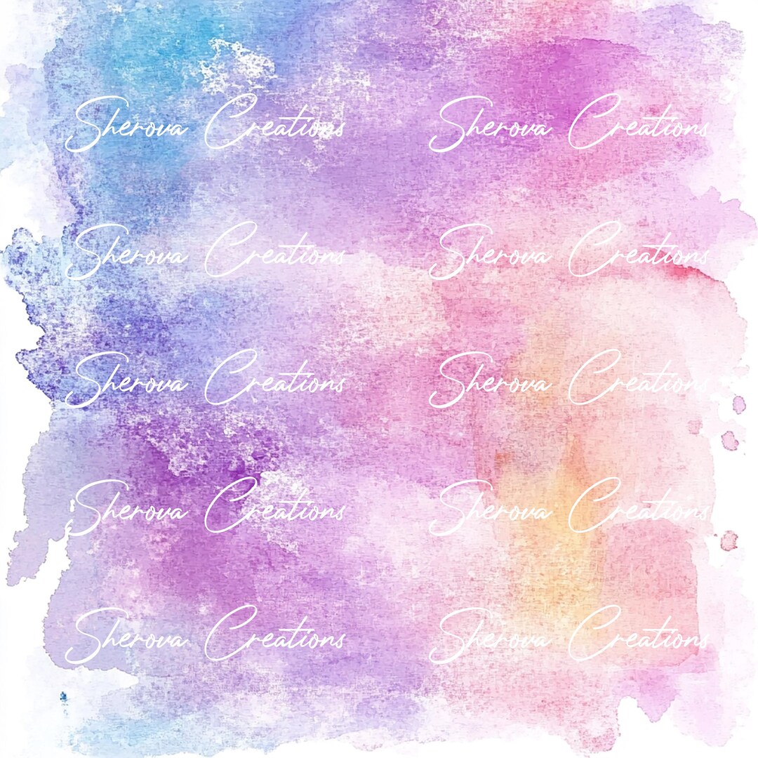10 Background Textured Digital Paper, Wall Art, Printable Watercolour ...
