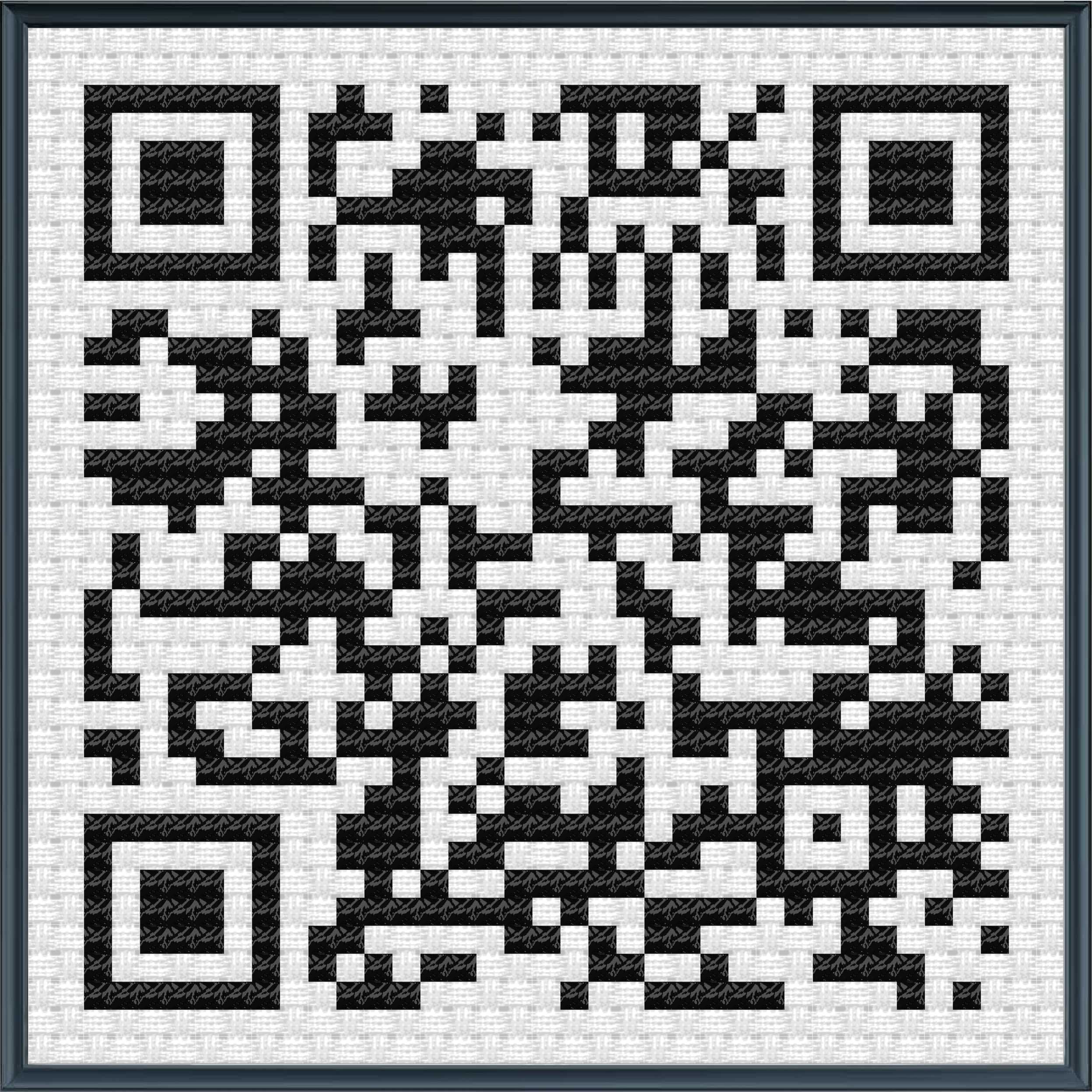 Rickroll QR Code Cross Stitch Pattern - Etsy