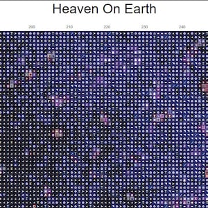 Heaven on Earth Cross Stitch Pattern | Full Coverage | X-large - Etsy