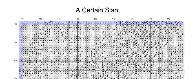 A Certain Slant Cross Stitch Pattern Jasmine Becket Griffith Full ...